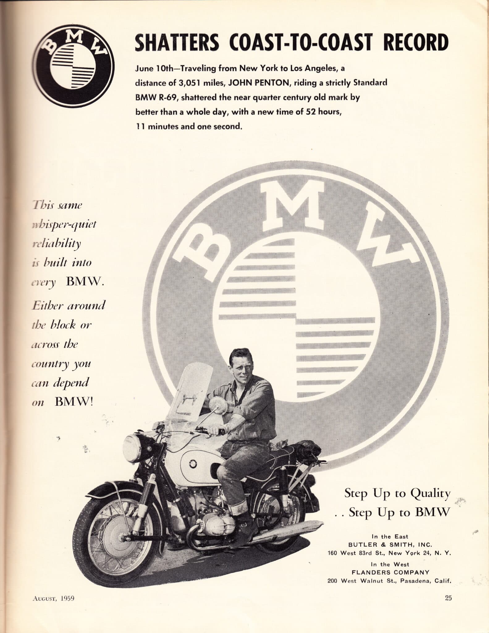 John Penton Was in a Hurry - We Went Fast